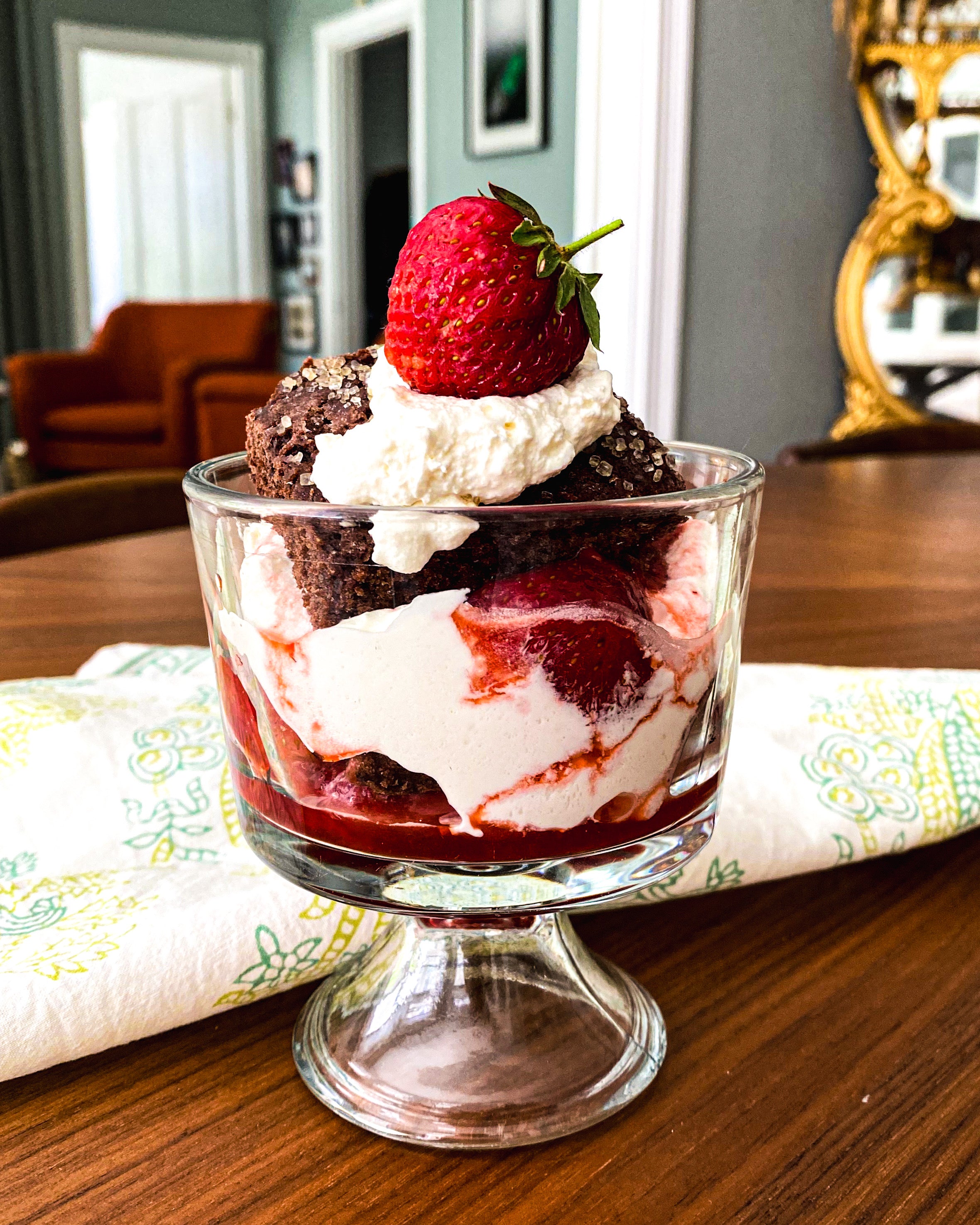 Cocoa Shortcakes with Strawberries and Whipped Cream – Ragged Coast ...